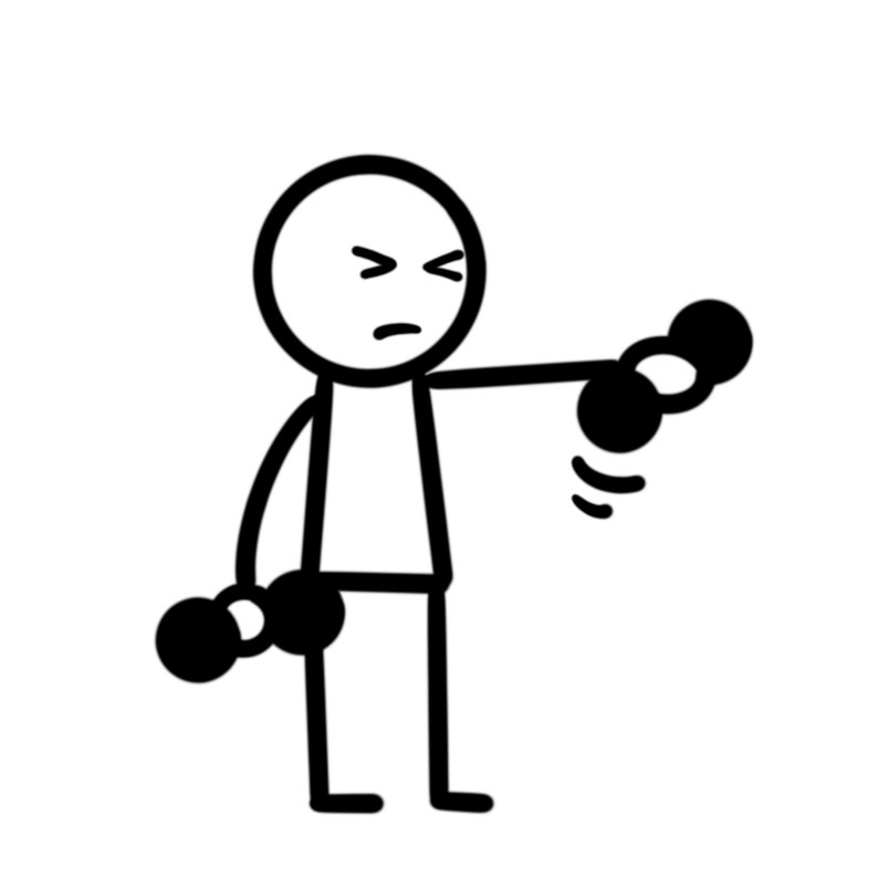 5 Exercising PNG Stick Figures Digital Download - Etsy