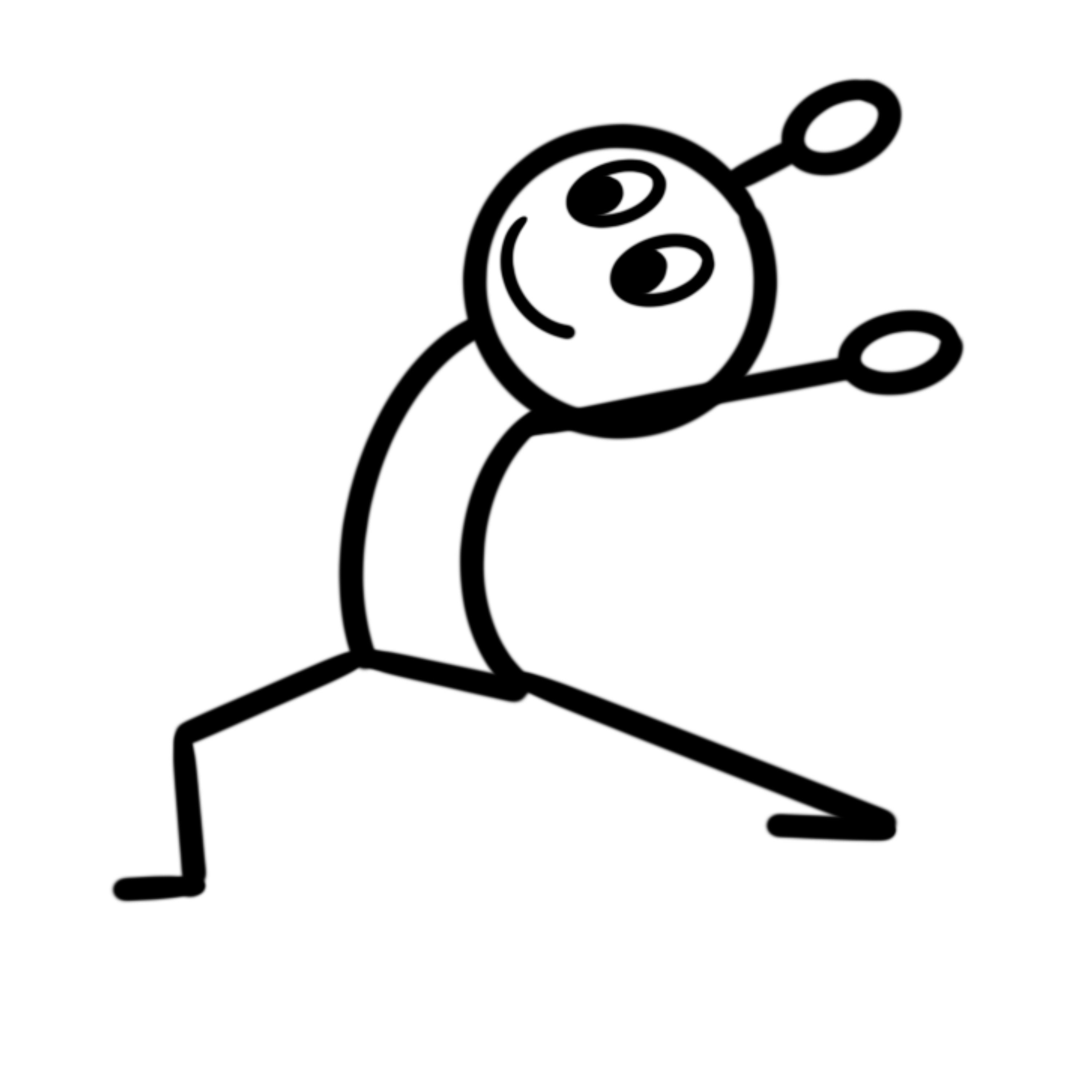 5 Stretching PNG Stick Figures Digital Download - Etsy
