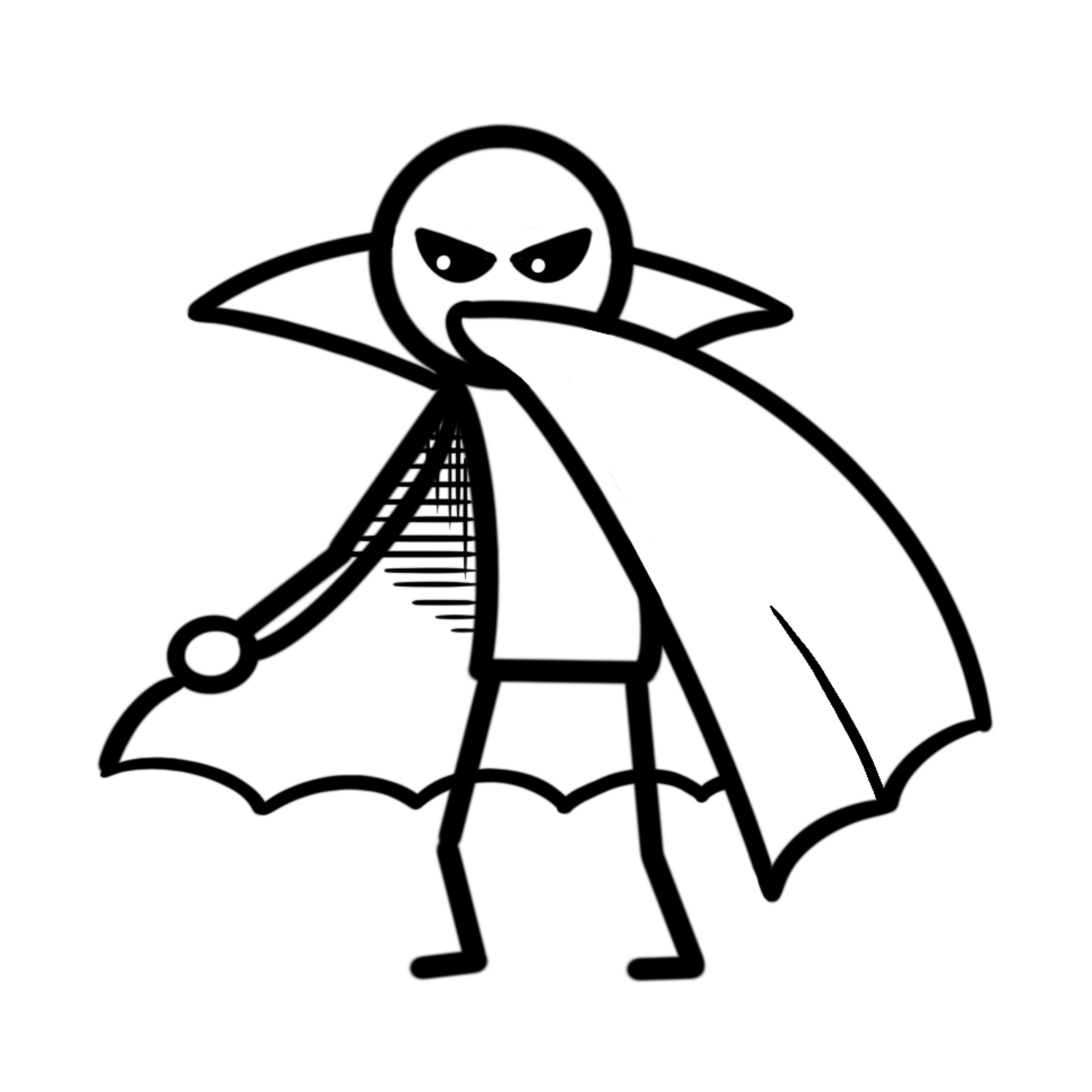 Halloween Costume SVG and PNG Stick Figure Clipart #1 - Etsy