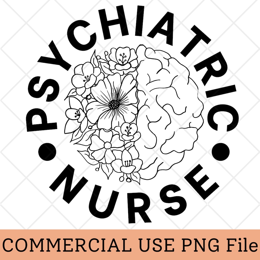 Psychiatric Nurse, Psych Nurse, Nurse, Nursing, Sublimation, Dtf ...
