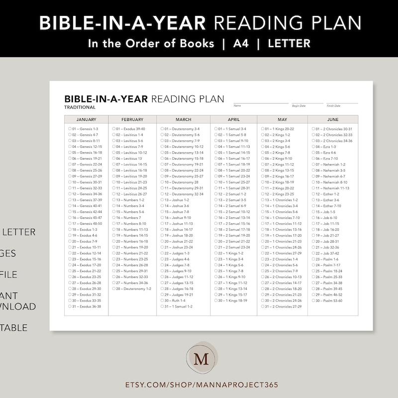 Bible Art Planner - Etsy
