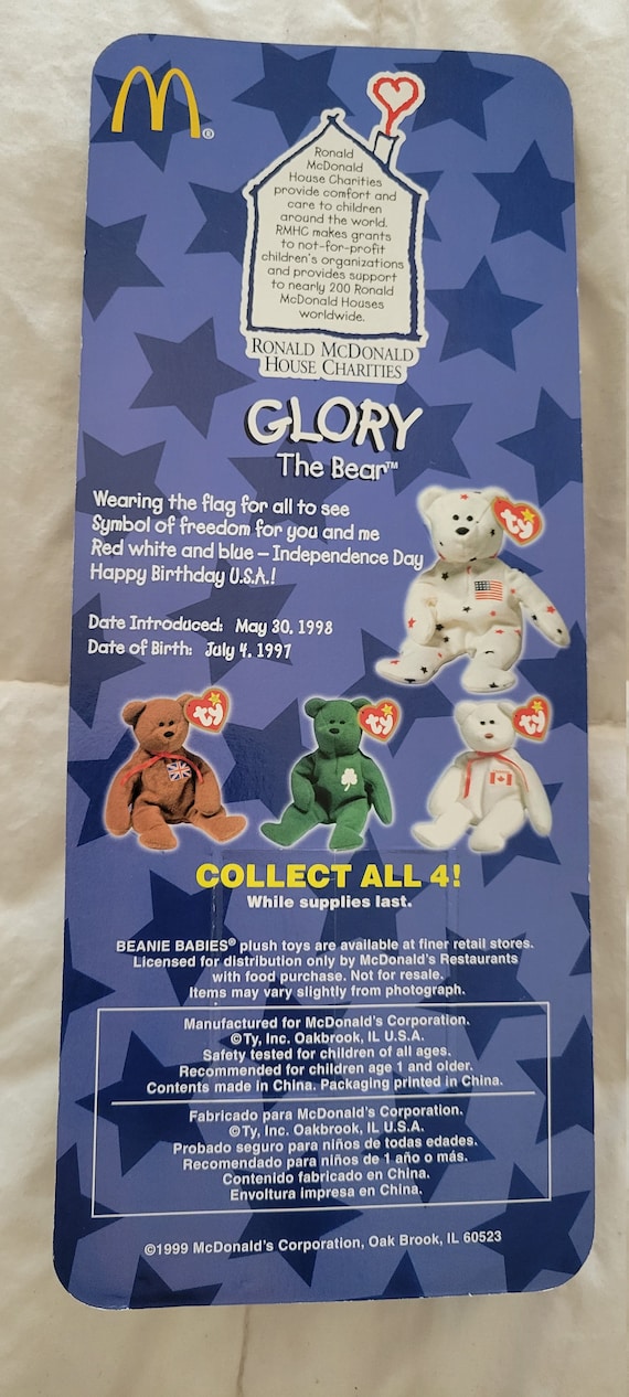 Unopened mcdonalds beanie babies store