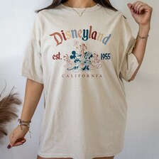 Retro Mickey And Friends Disneyland Est 1955 T-shirt, Disneyland Shirt ...