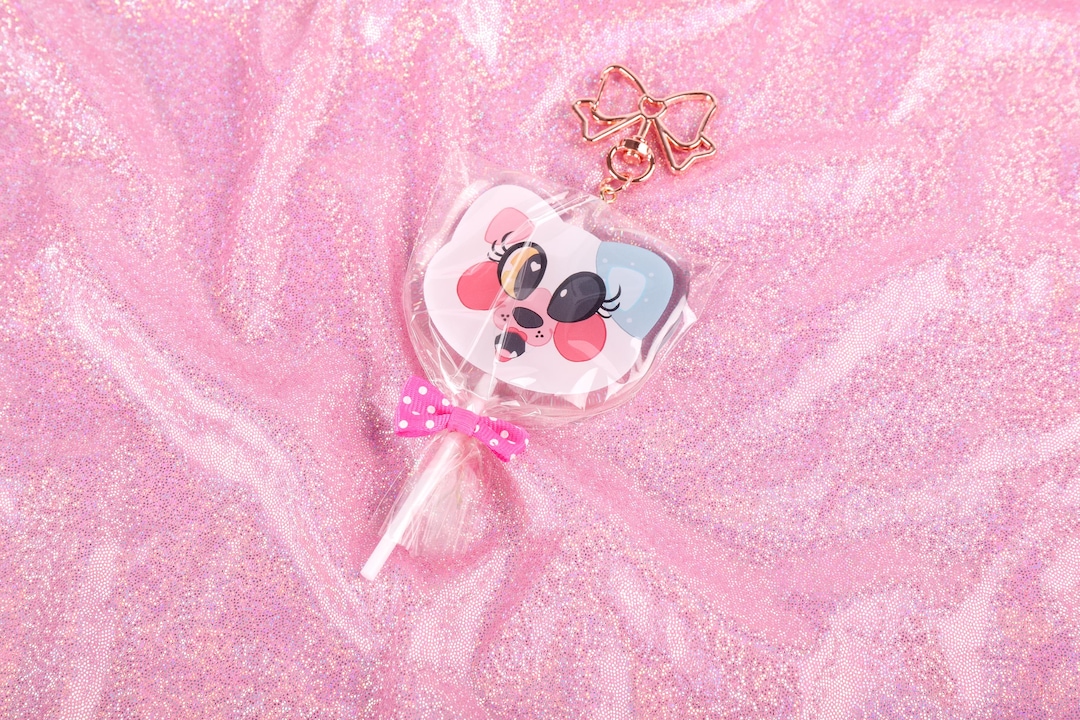Chibi Mangle Face- Acrylic Lollipop Keychains - Etsy UK