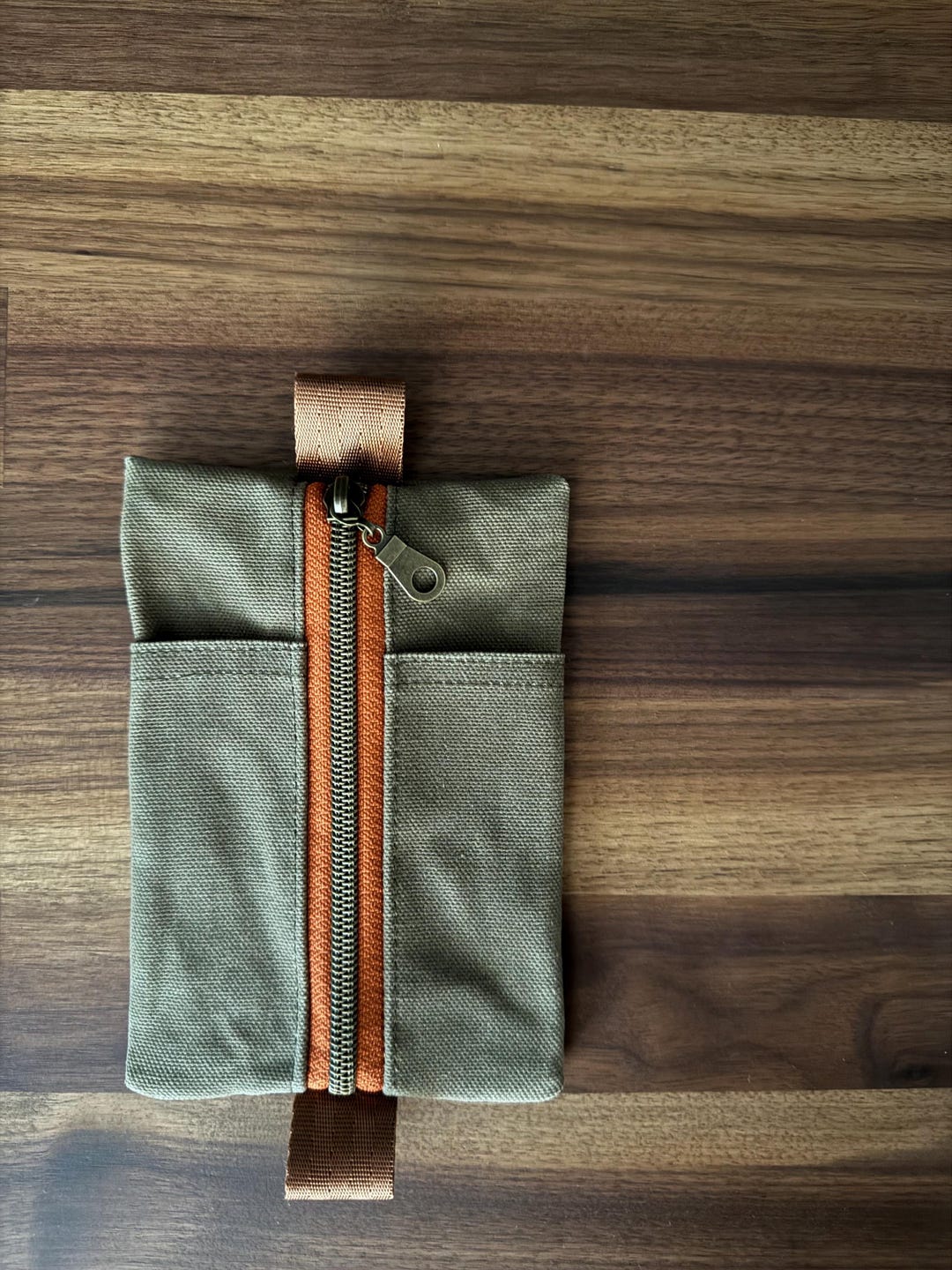 Sidekick Waxed Canvas Bag, Small Organizer Pouch, Durable and Water ...