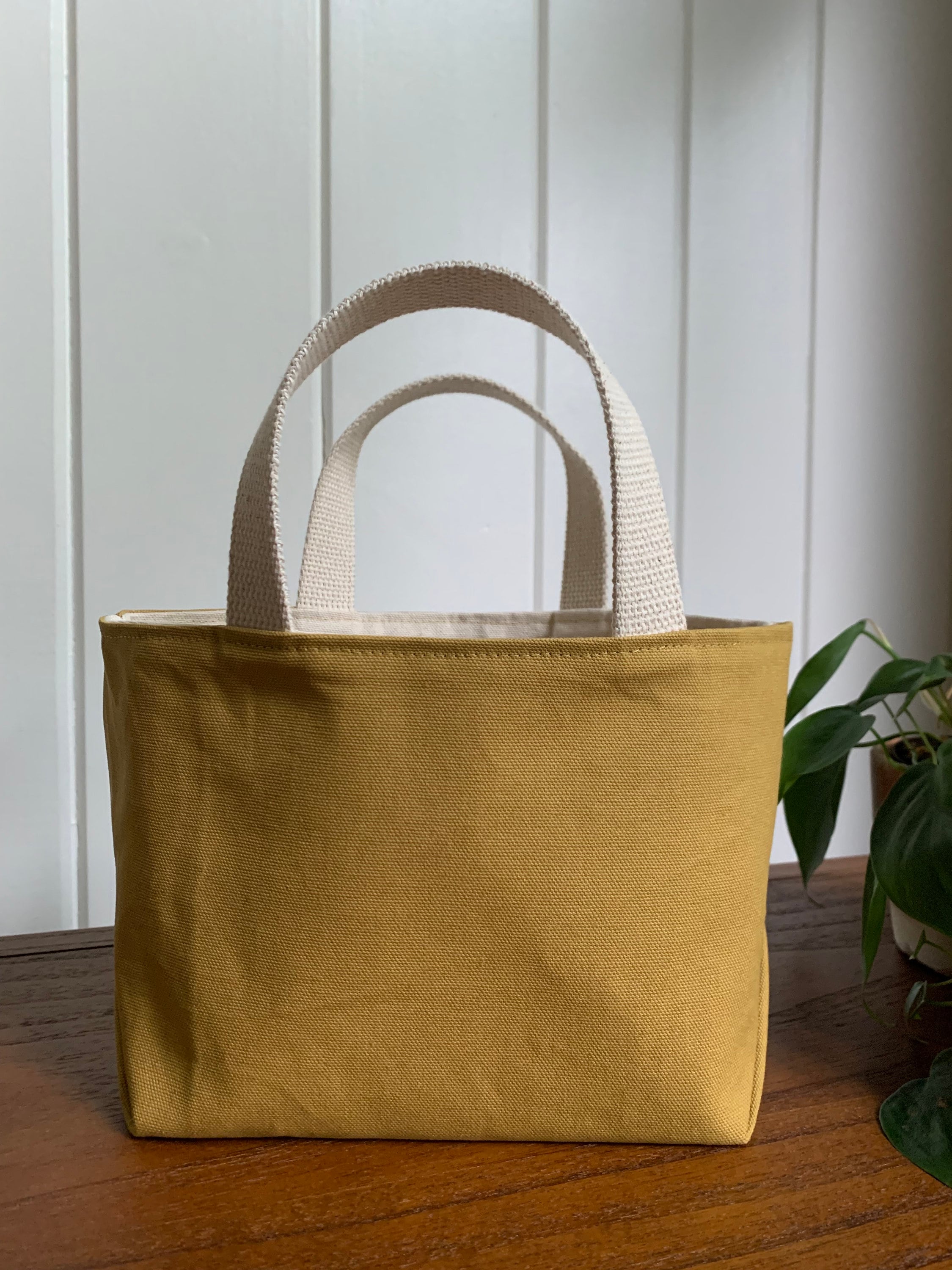 Small Tote, Canvas Tote, Organic Cotton - Etsy