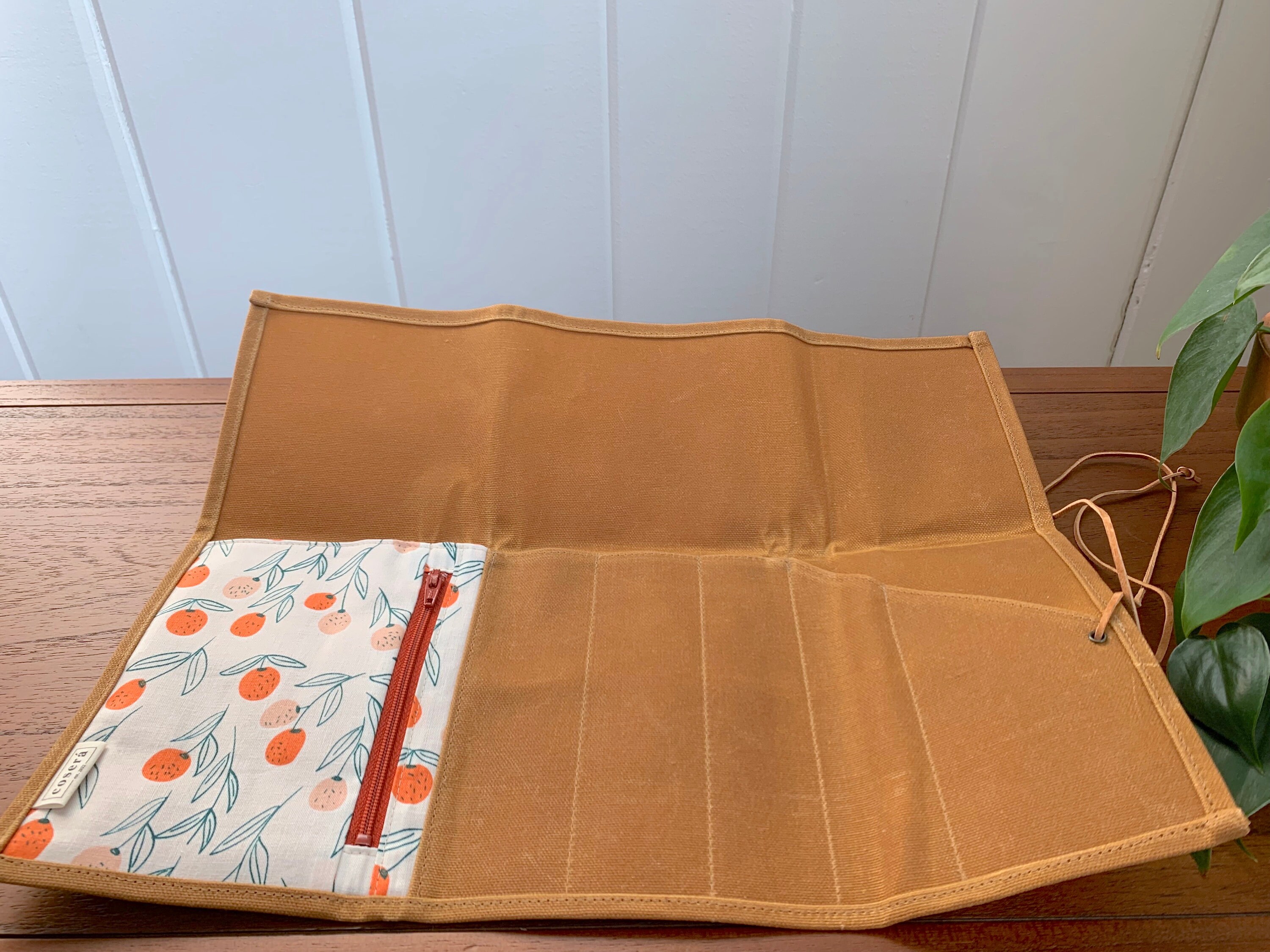 Waxed Canvas Maker's Roll, Artist Tool Roll - Etsy