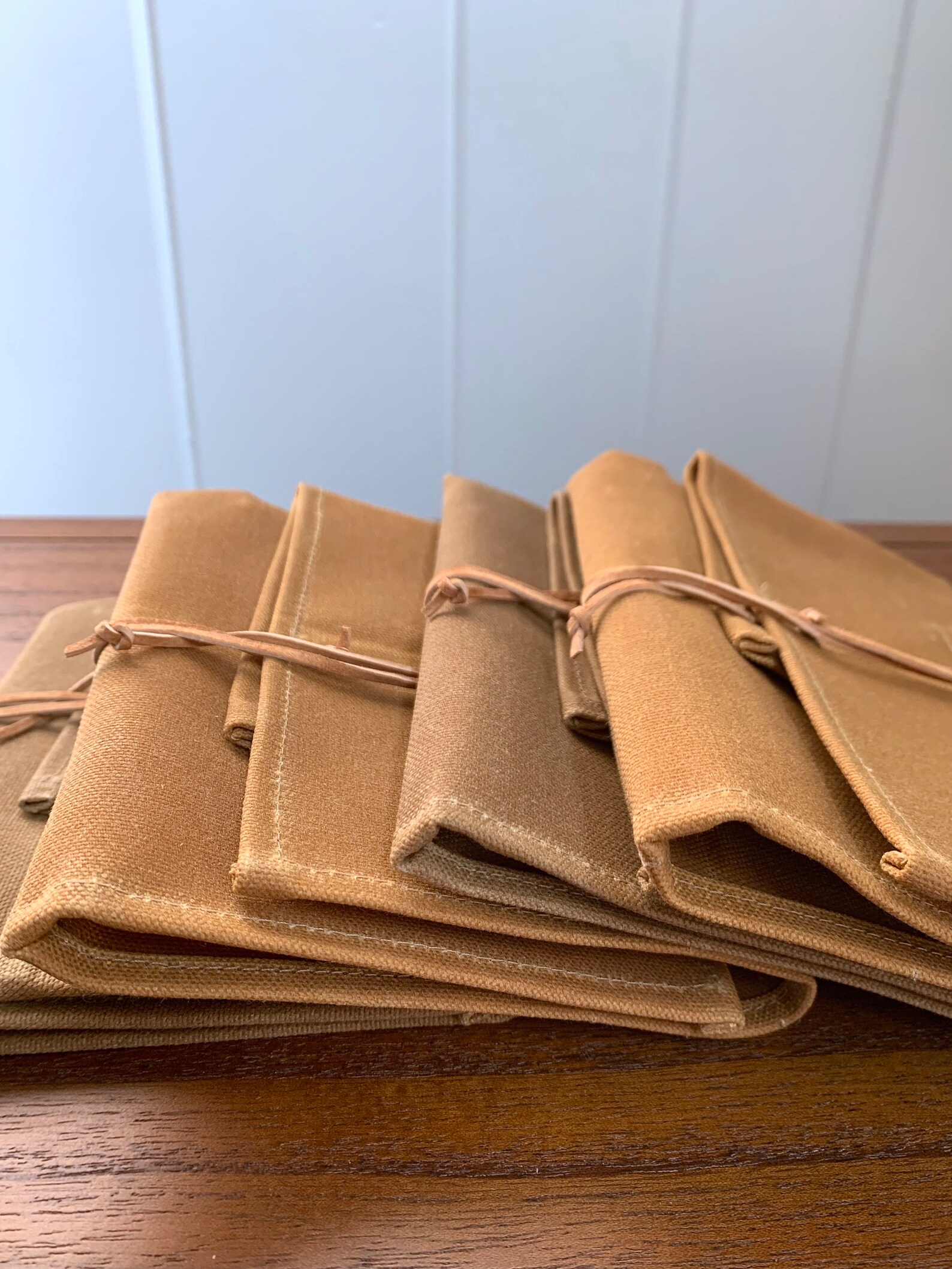 Waxed Canvas Maker's Roll, Artist Tool Roll - Etsy