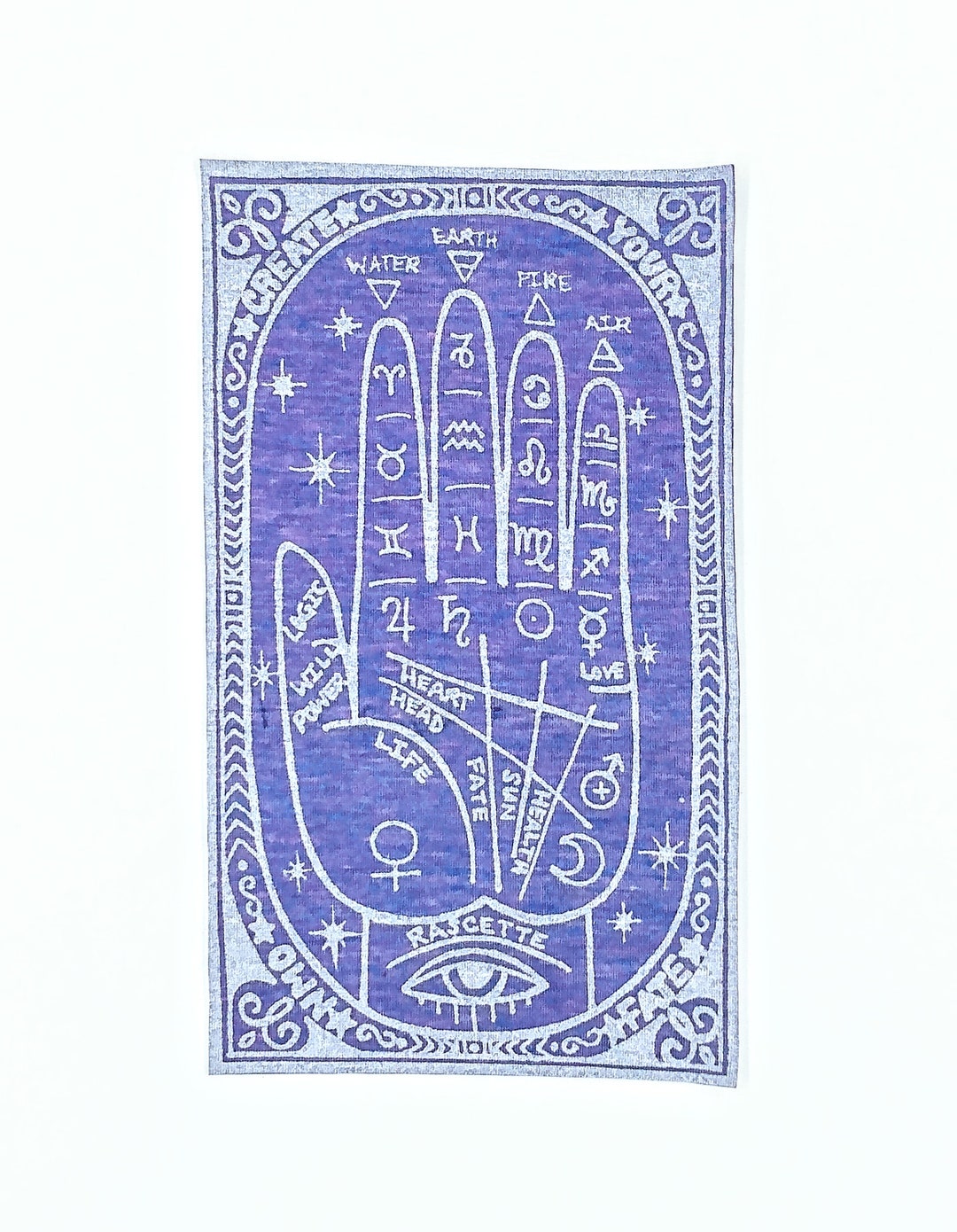 Divine Vanity Large Patch Purple & White - Etsy