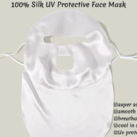 Silk Face Mask in EDEN - Etsy