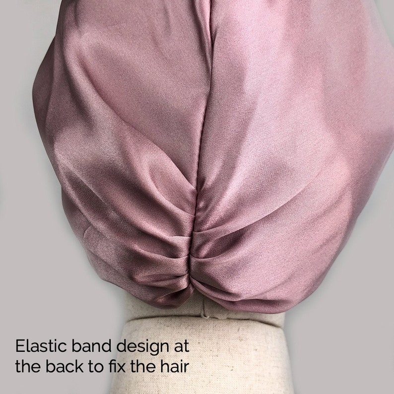 100% Mulberry Silk Caps Silk Bonnets Hair Care Night Cap Hair Beauty ...