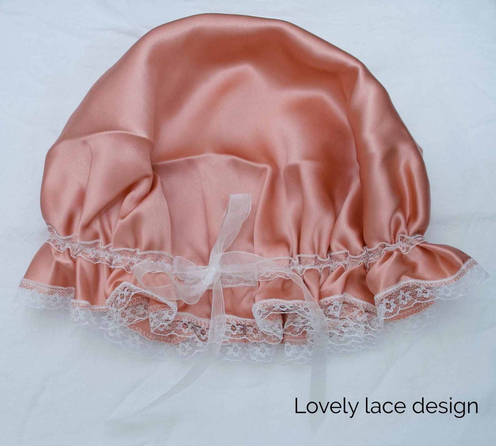 Silk Sleeping Bonnet Cap 100% Mulberry Silk Night Cap Lovely Hair ...