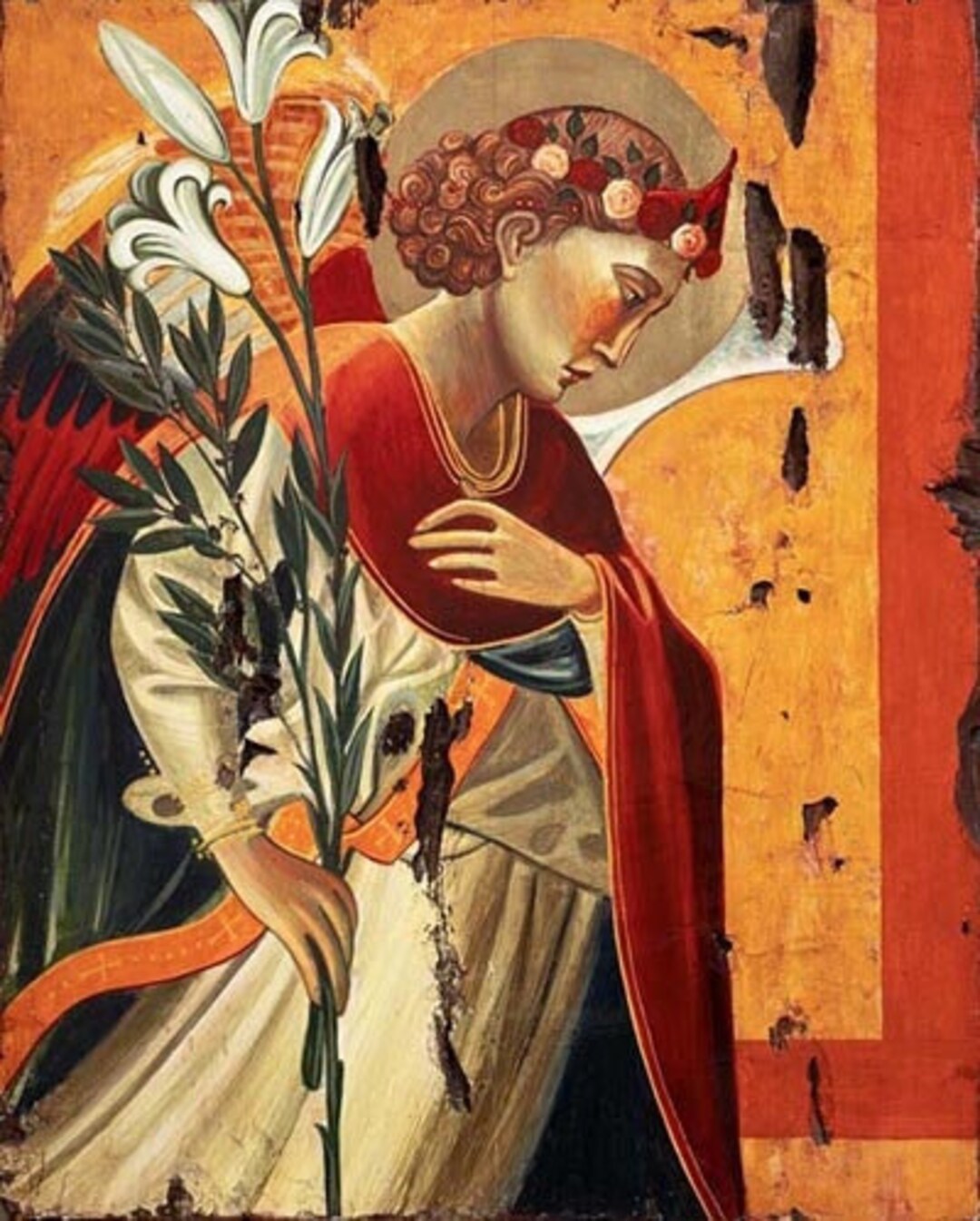 Angel Gabriel (annunciation), Limited Edition Signed Giclee - Etsy