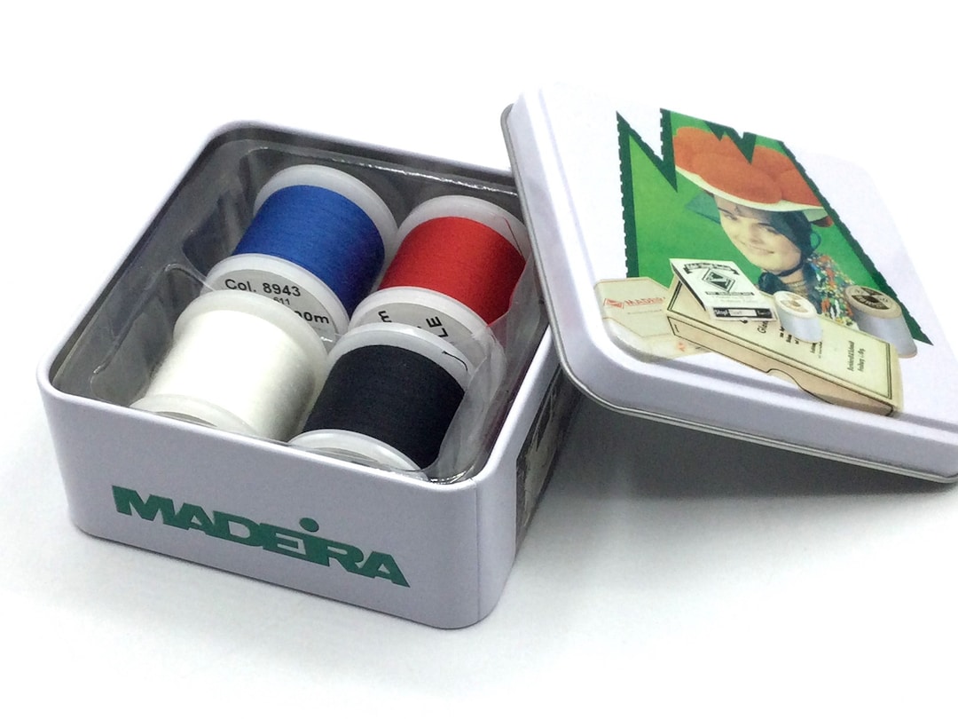 Madeira Aerofil No. 120 Sewing Thread Retro Box - Etsy