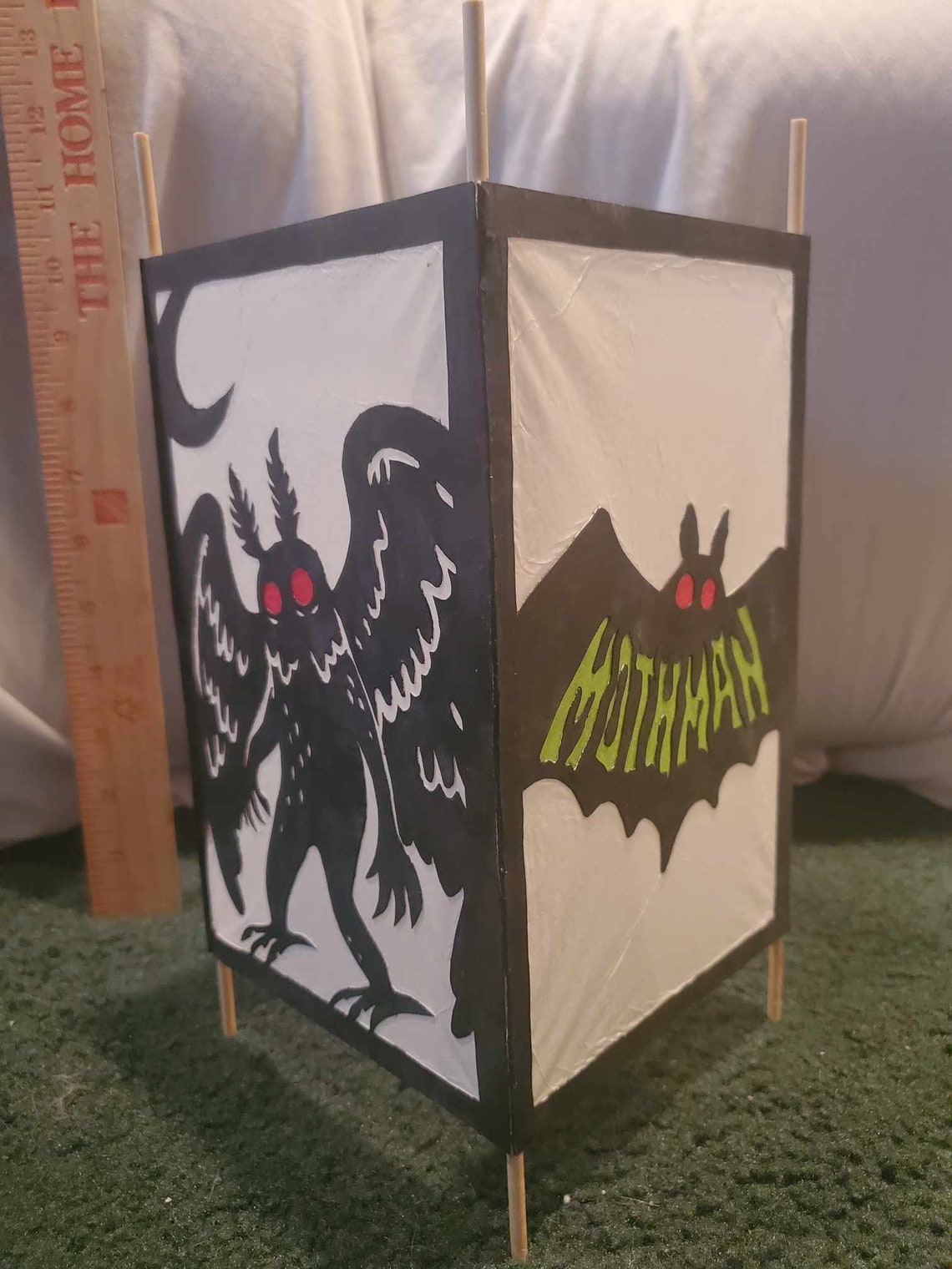 Mothman Lantern (candle Not Included.) - Etsy