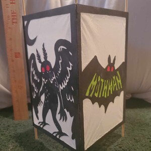 Mothman Lantern (candle Not Included.) - Etsy