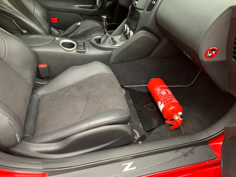 Secure Your Ride: Nissan 370Z Fire Extinguisher Mount Holder Bracket - Etsy