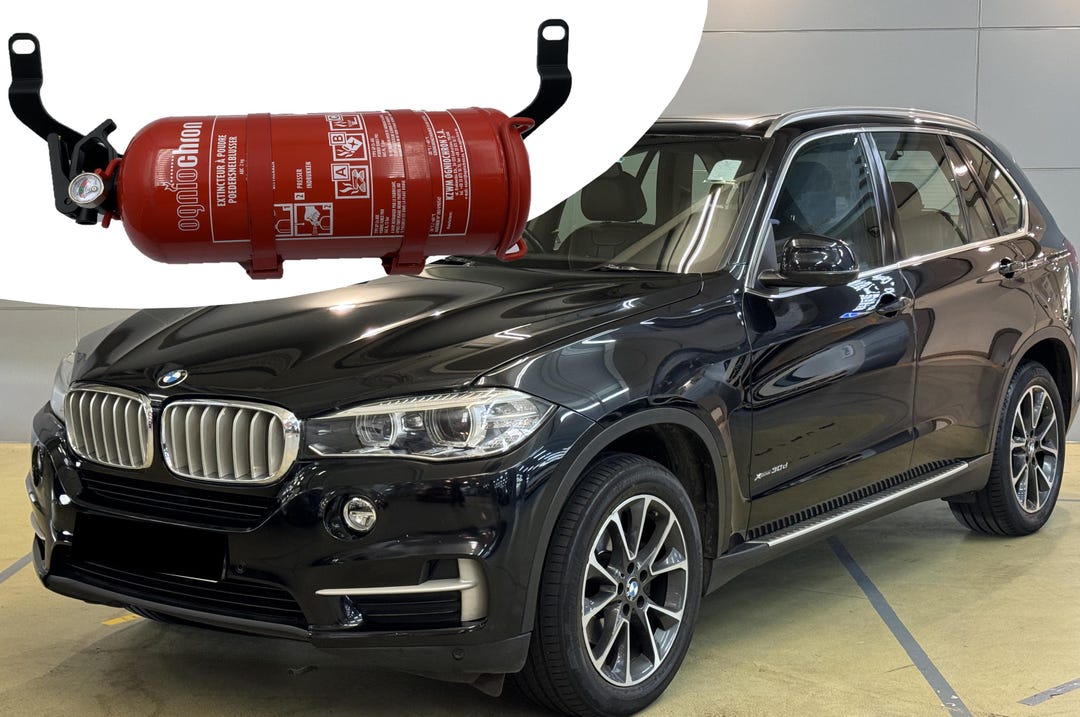 Suitable BMW X5 Series X5 M F15 Custom Cad-designed Fire Extinguisher ...