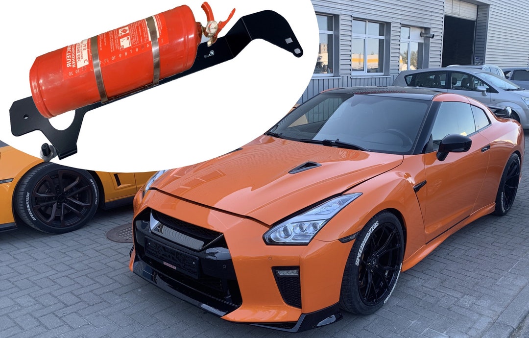Safety Upgrade: Fire Extinguisher Bracket for Nissan GT-R R35 - Etsy
