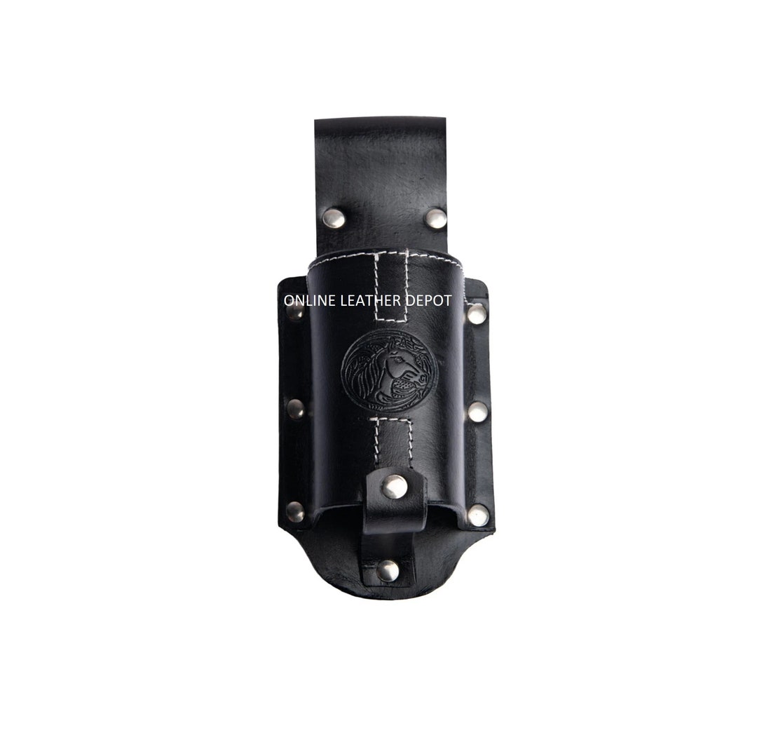 Genuine Leather Beer Can Holder Cowboy Belt Men Beer Holster Drink ...