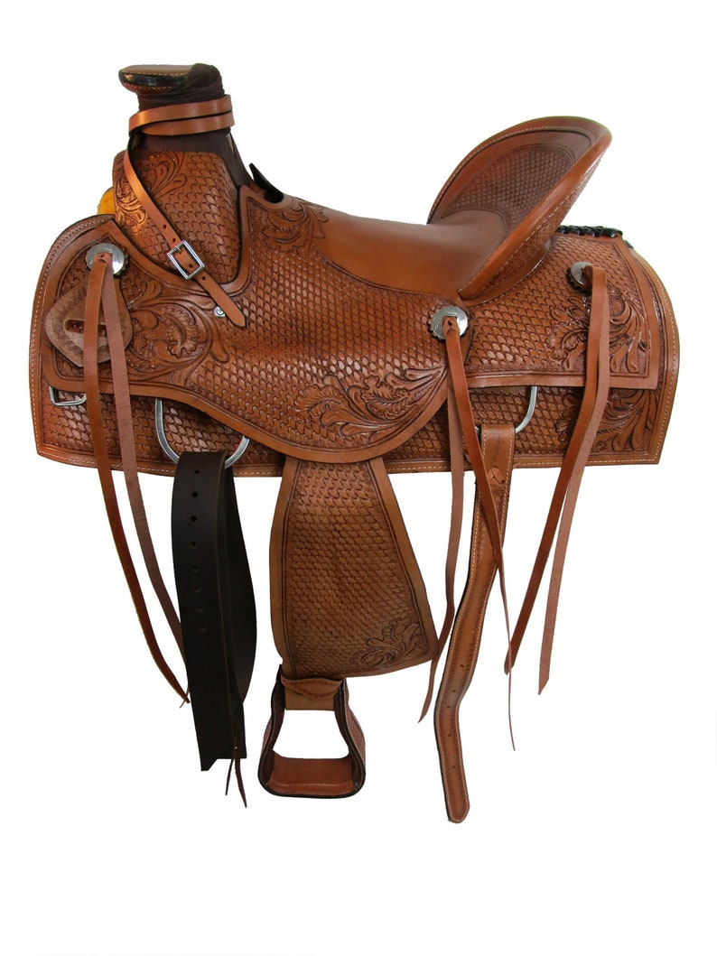 Western Saddle Pleasure Trail Hard Seat Wade Roping Saddles - Etsy
