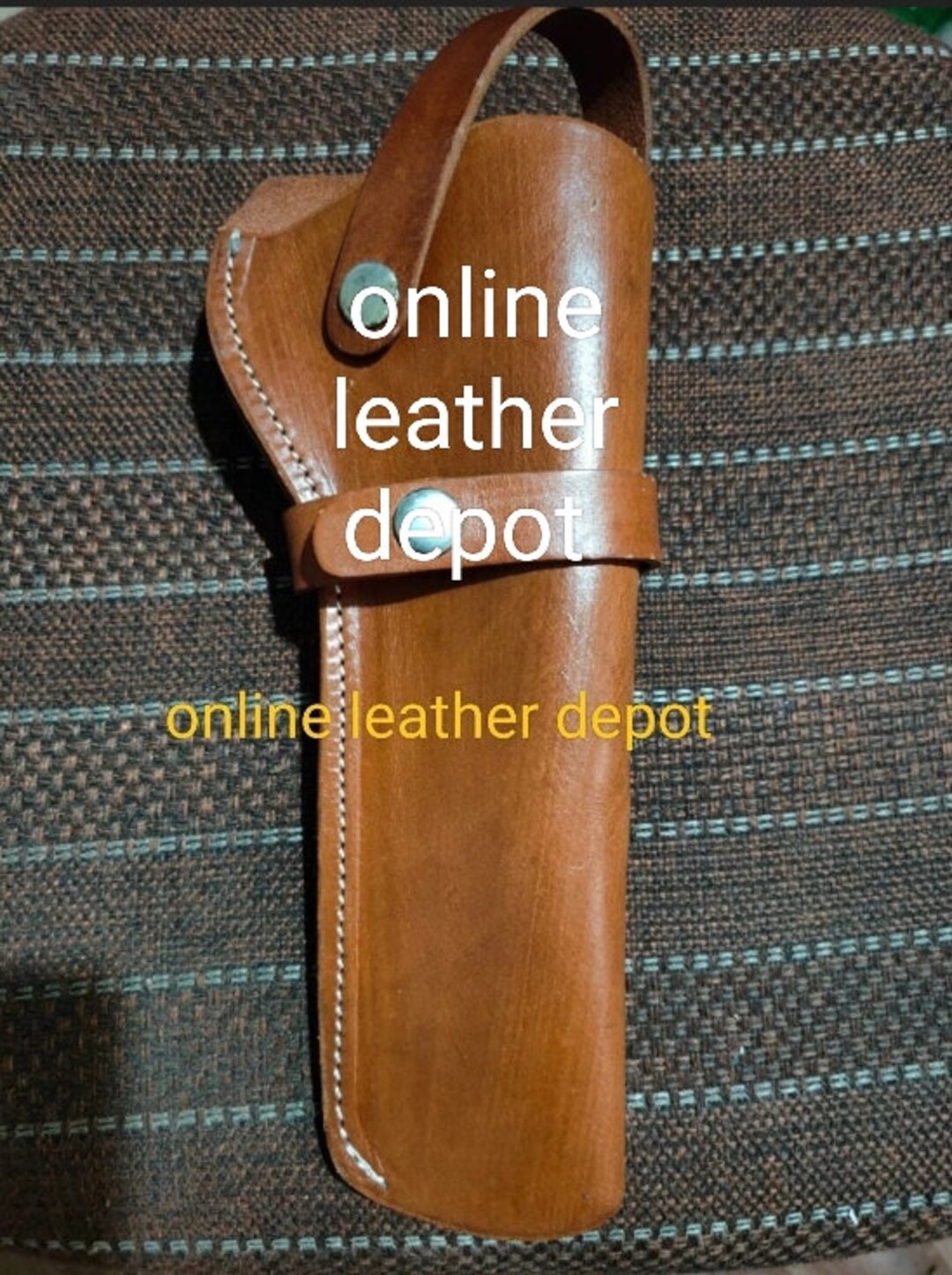 Single Action Sixer Revolver Gun Holster Pistol Cover Hand Tooled ...