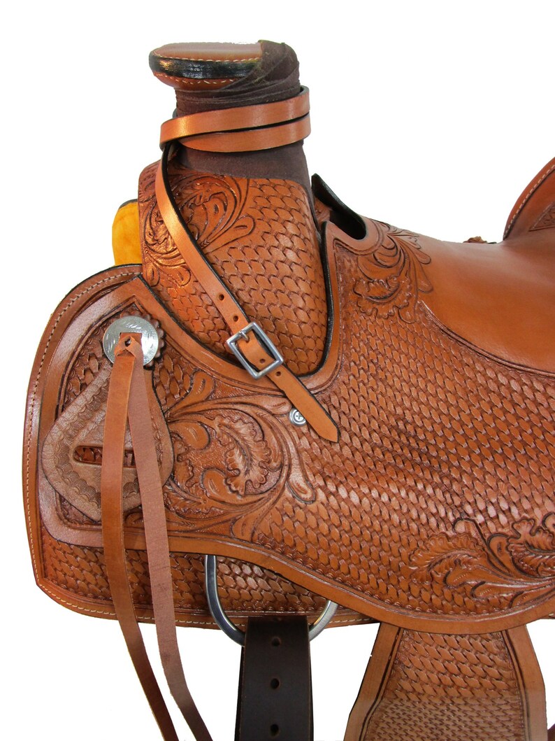 Western Saddle Pleasure Trail Hard Seat Wade Roping Saddles - Etsy