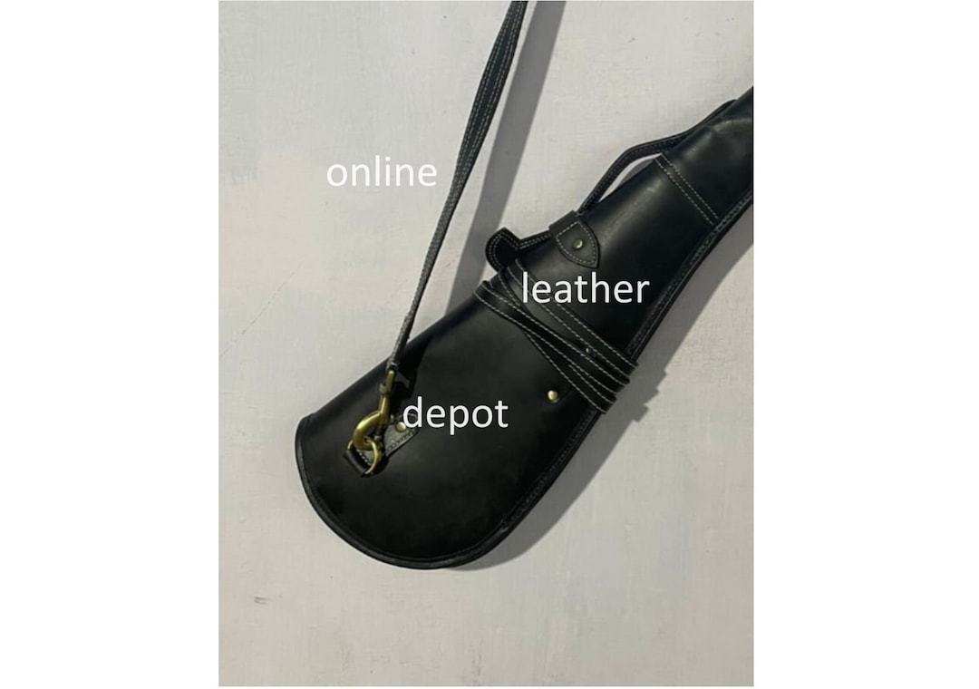 Leather Scabbard Western Tooled Leather Rifle Sleeves Shotgun Case Gun ...