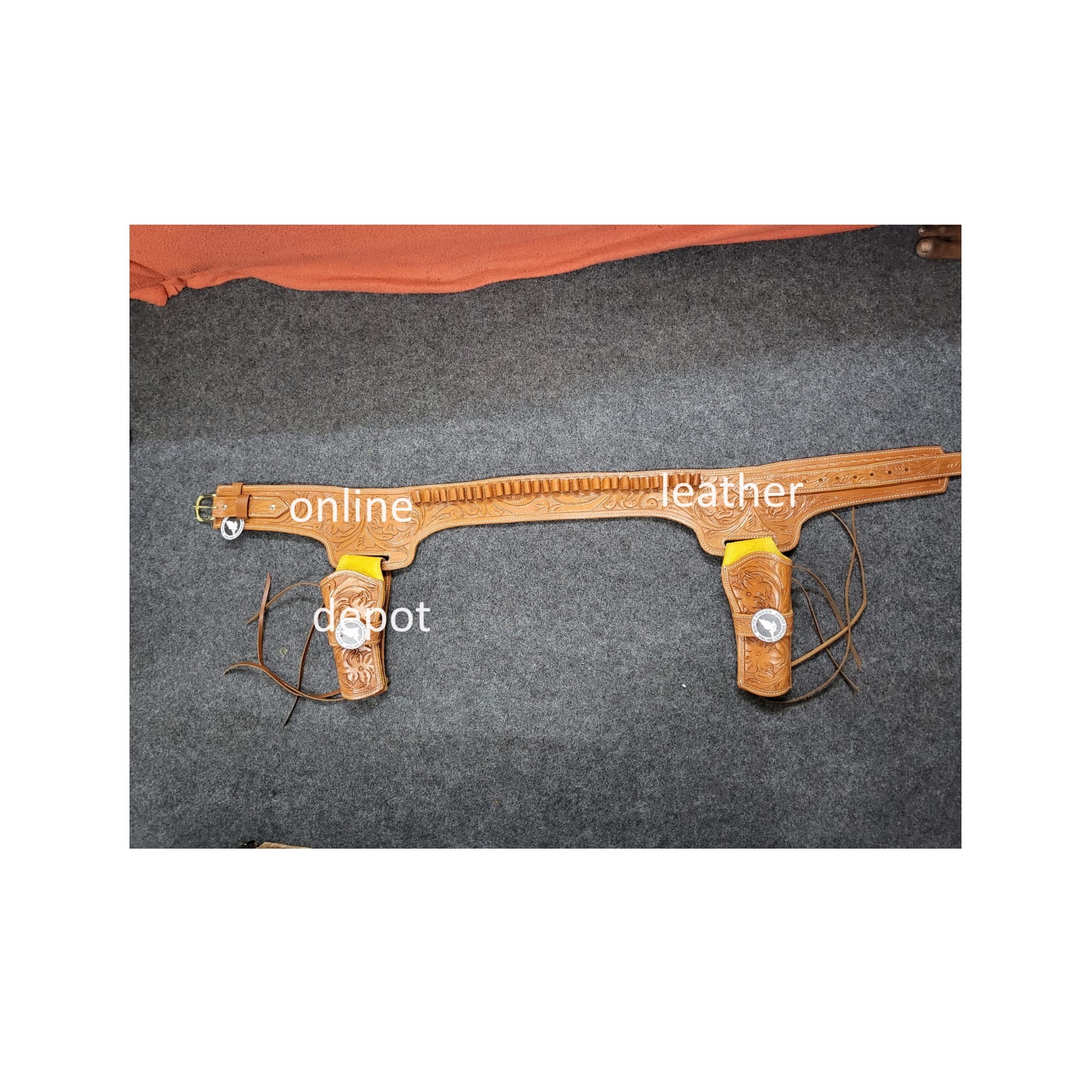 Western Rigs Holster Cowboy Tooled Leather Holsters Pistol - Etsy