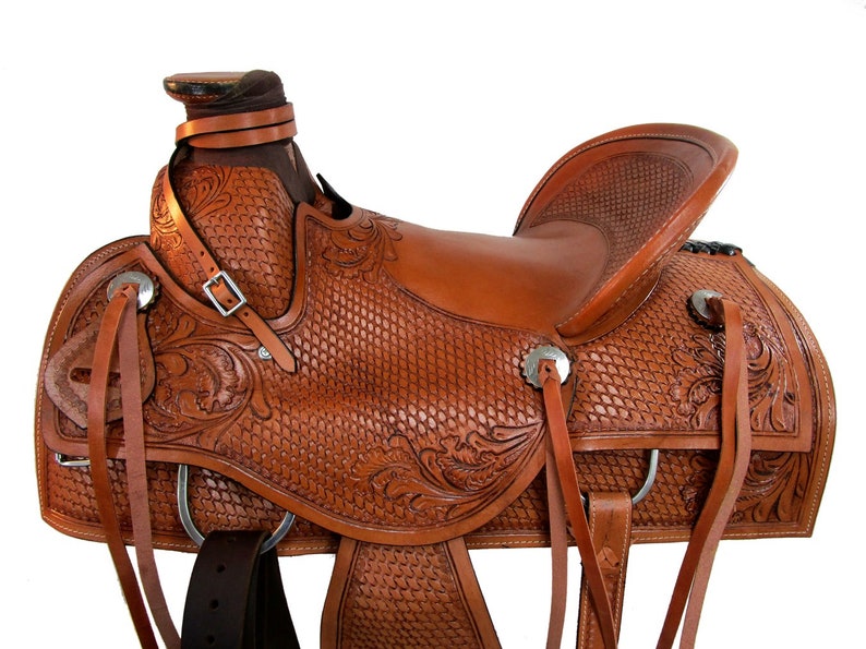 Western Saddle Pleasure Trail Hard Seat Wade Roping Saddles - Etsy