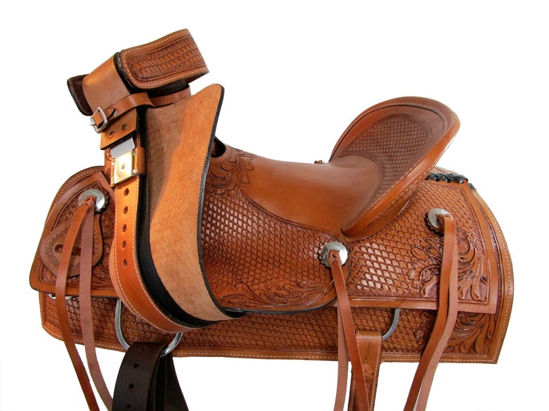 Western Saddle Pleasure Trail Hard Seat Wade Roping Saddles - Etsy