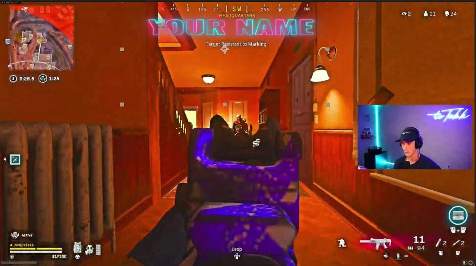 Custom Animated Name and Logo Overlay for Streamers | Twitch, Youtube ...