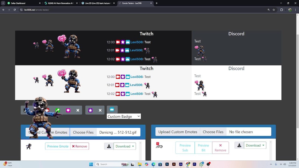 Animated Dancing GG Emotes | Twitch & Discord Streamer Emotes | Warzone ...