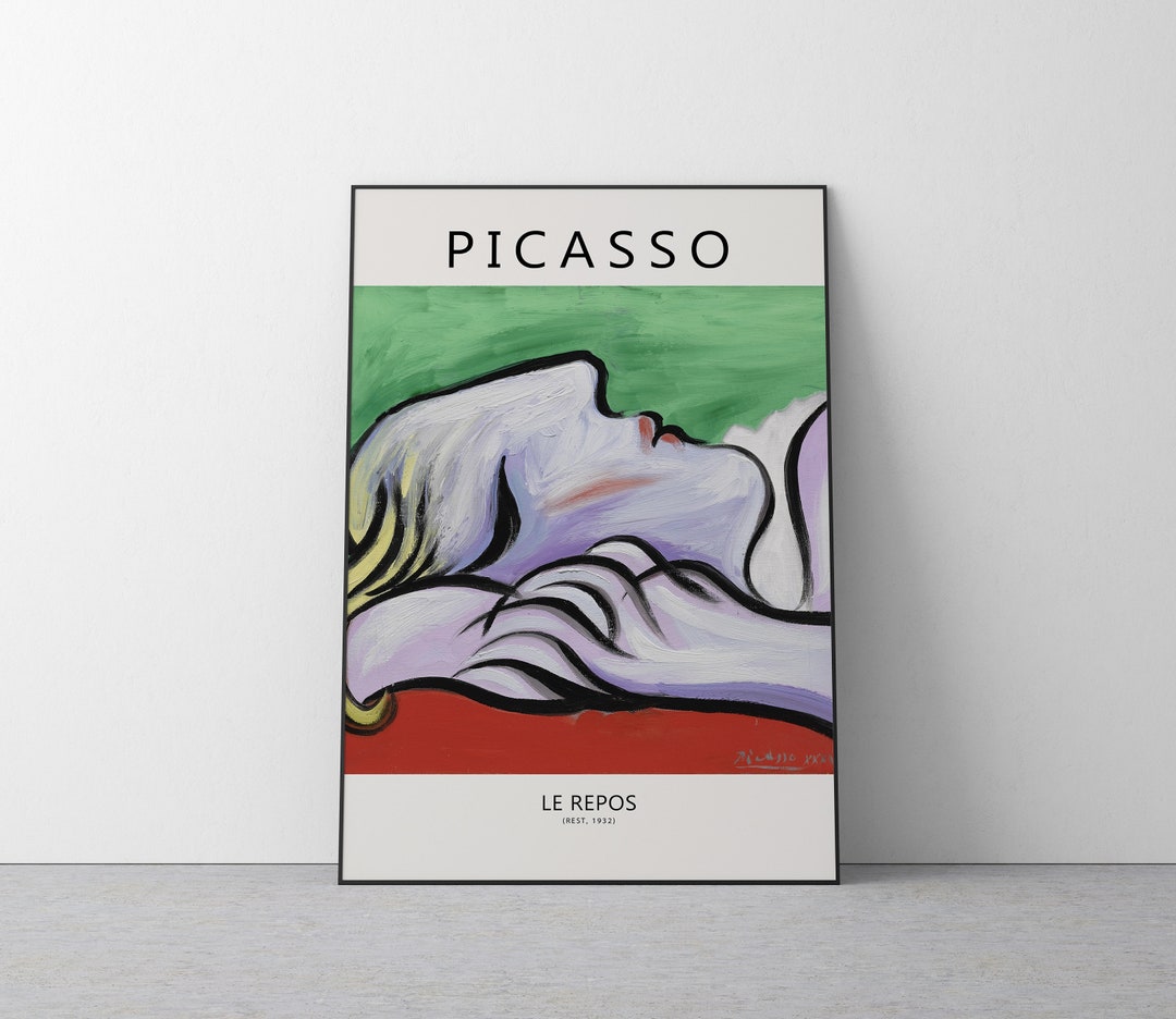 Pablo Picasso, Le Repos, 1932 - Etsy UK