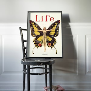 Frank Xavier Leyendecker, the Flapper, Life Magazine Cover - Etsy