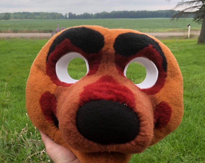 Fursuit Head/ Furry Costume/ Furry/orange Fursuit - Etsy