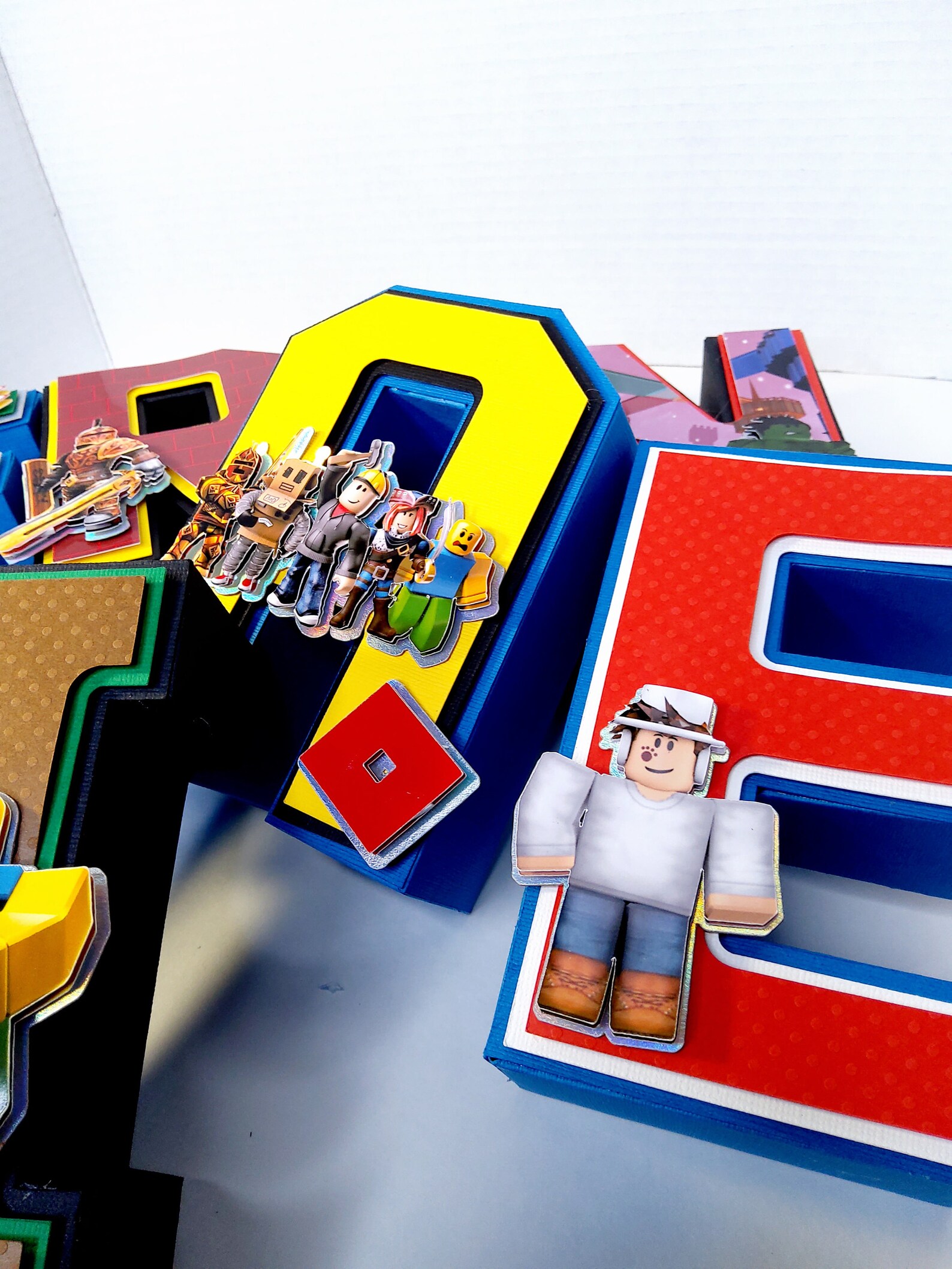 3D Letters Roblox, Roblox 3D Letters, Lighting R9blox Decorations ...