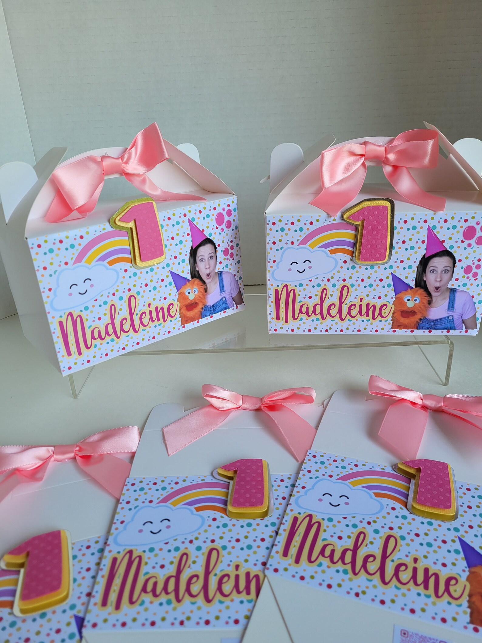 Ms Rachel Birthday Party, MS Rachel Decorations, Favor Boxes,candy ...