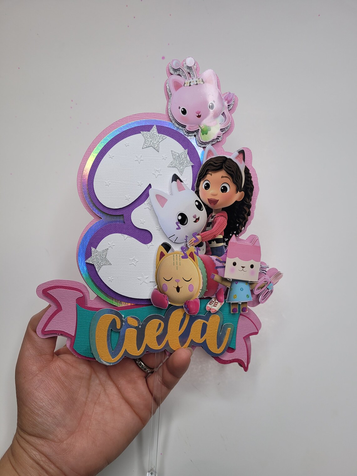 Gabby's Dollhouse Cake Topper Gabby's Dollhouse - Etsy Australia