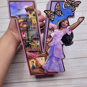 Isabella Cake Topper, Isabella Madrigal Cake Topper, Encanto Party Deco ...