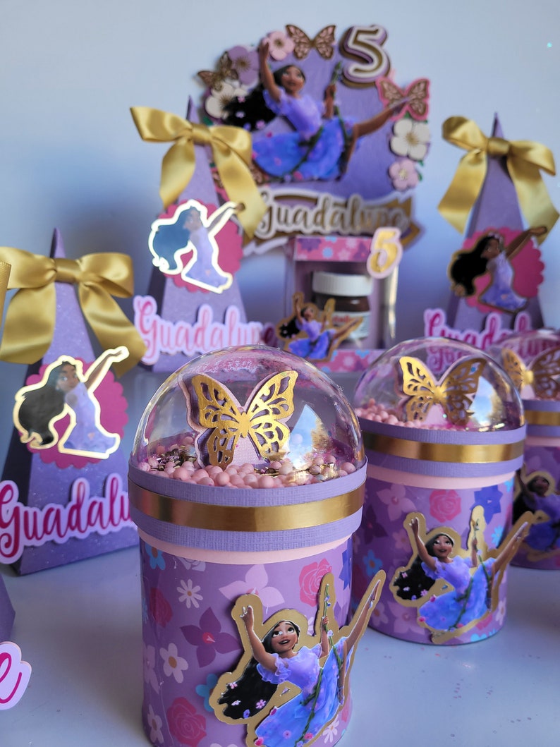 Isabella Madrigal Personalized Party Kit, Isabella Encanto Cake Toppers ...