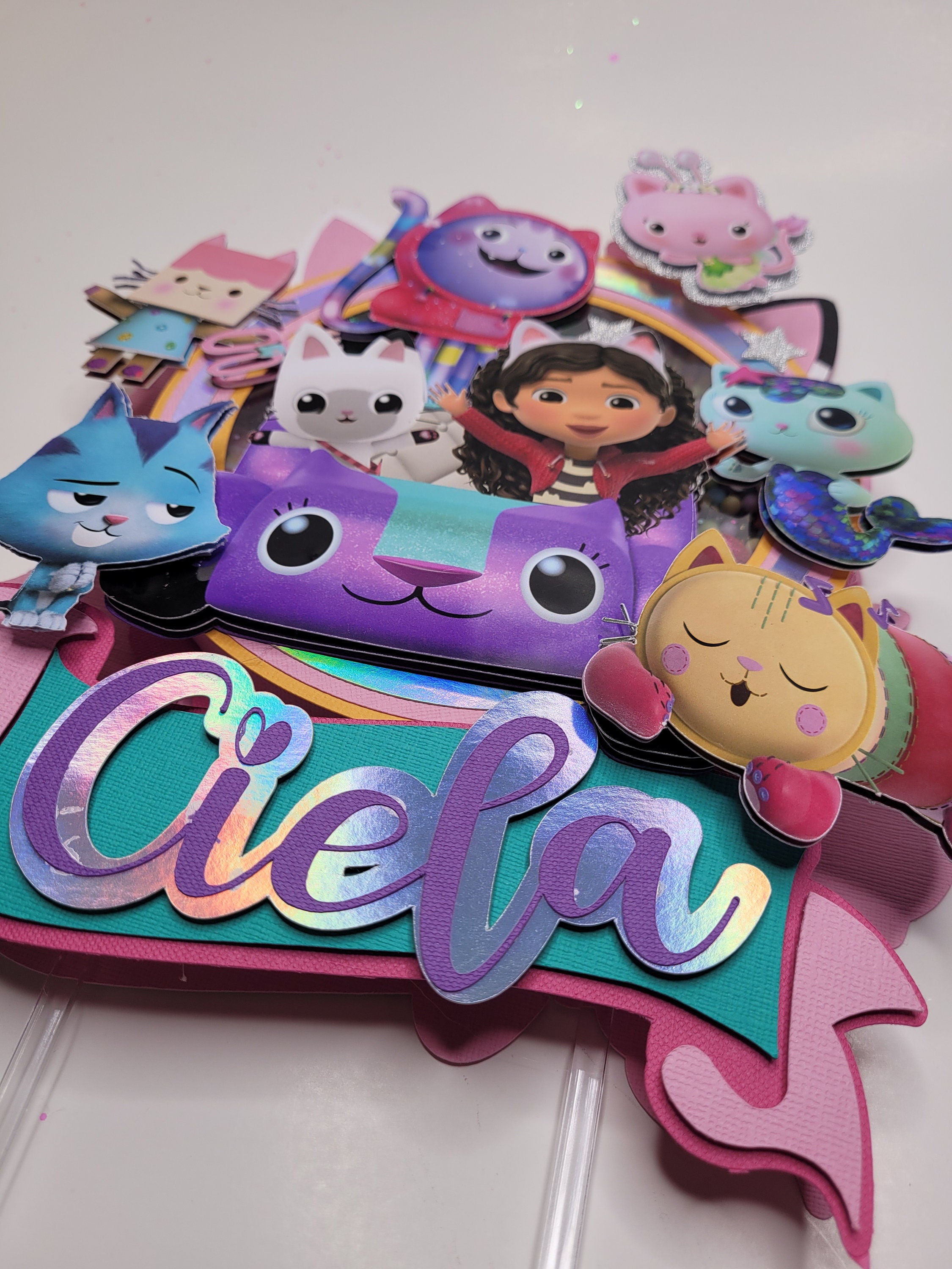 Gabby's Dollhouse Theme Party Gabby's Dollhouse Cake - Etsy UK