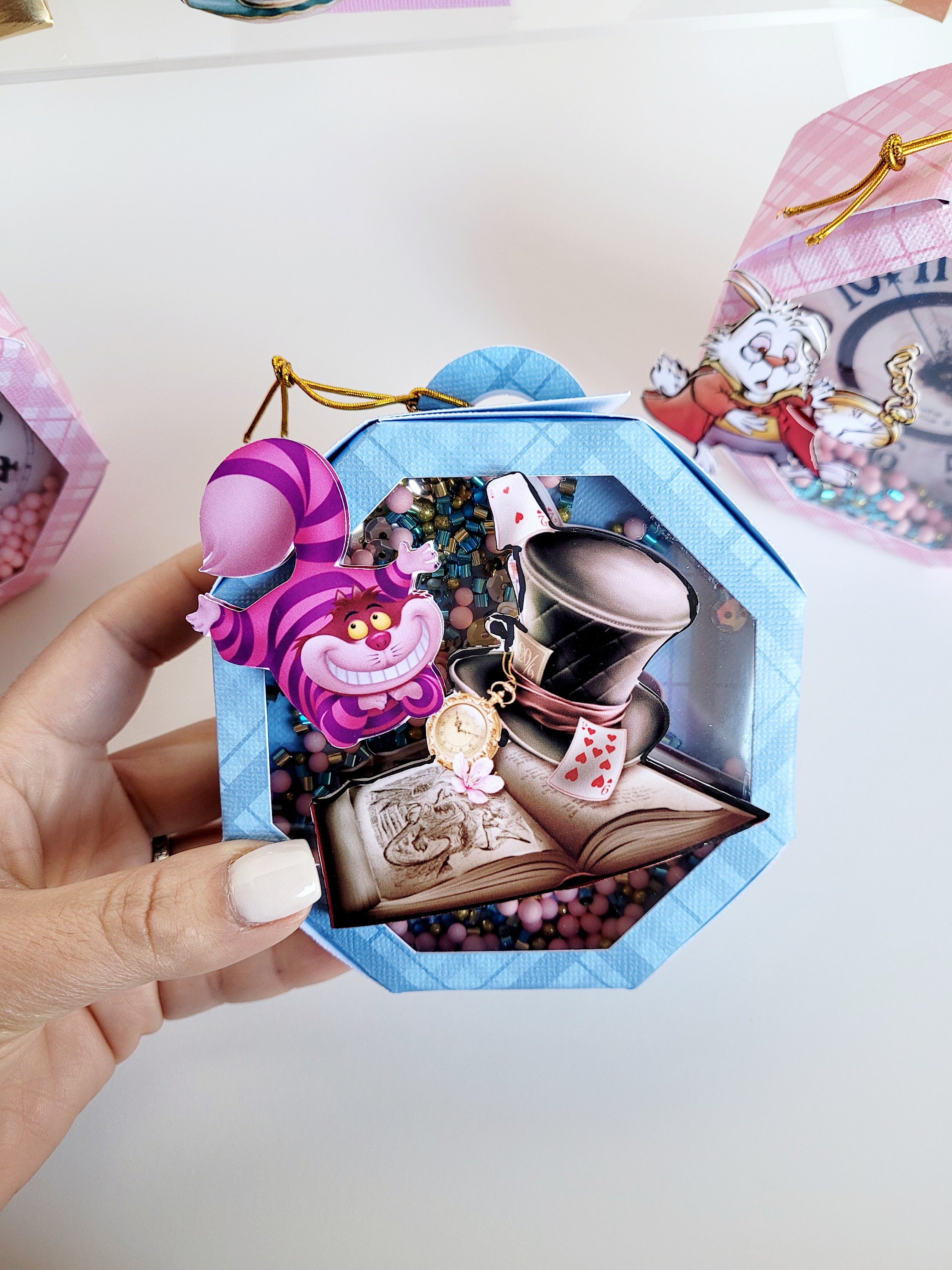 Alice in Wonderland Boxes / Alice in Wonderland Birthday Party /alice ...