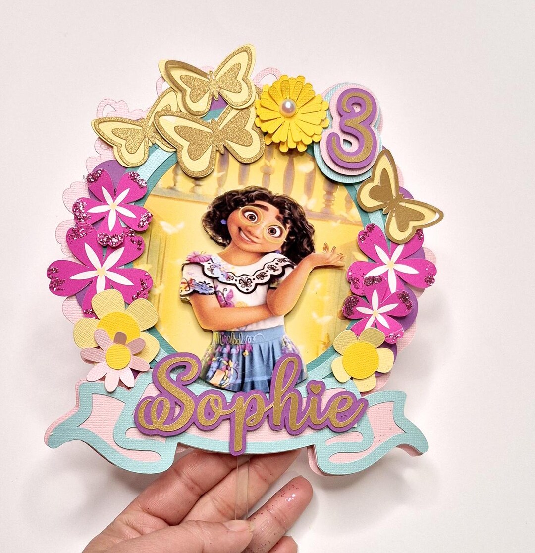 Mirabel Cake Topper / Encanto Cake Topper / Encanto Party / Mirabel ...