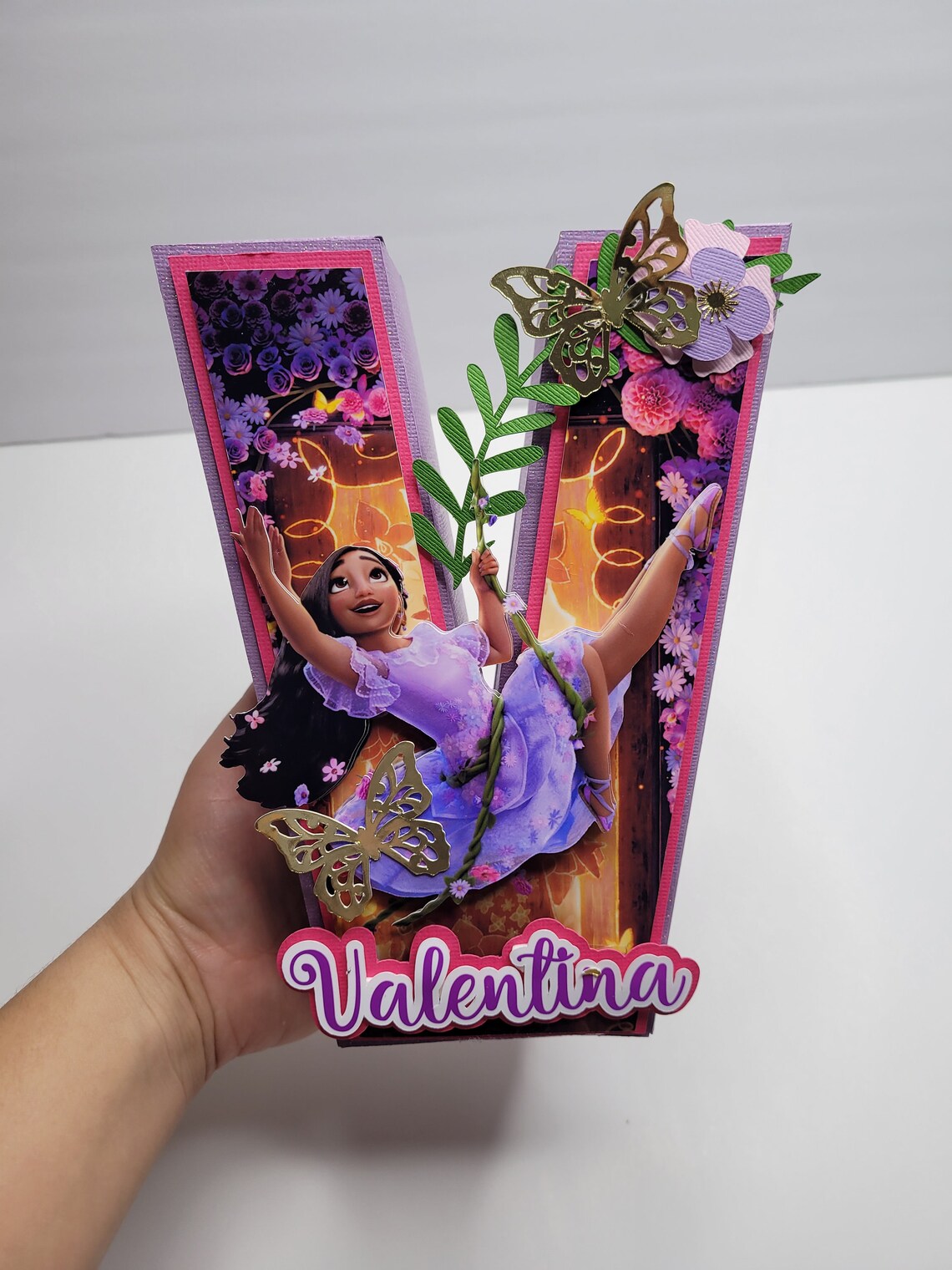 Candy Boxes Isabella, 3d Letters Isabella, Isabella Decorations, Party ...