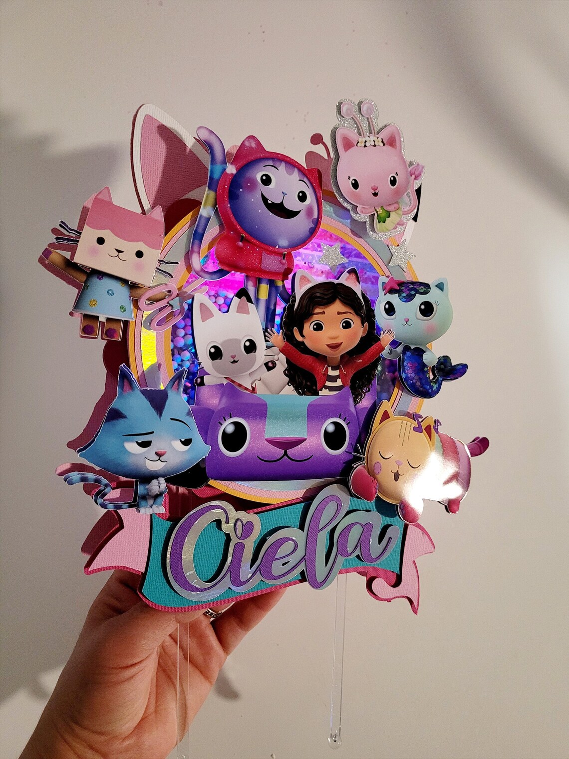 Gabby's Dollhouse Theme Party Gabby's Dollhouse Cake - Etsy