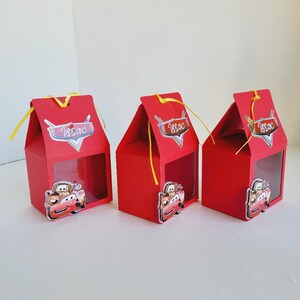 Cars Birthday Favor Boxes -cars Birthday Party-cars Treat Boxes- Cars ...