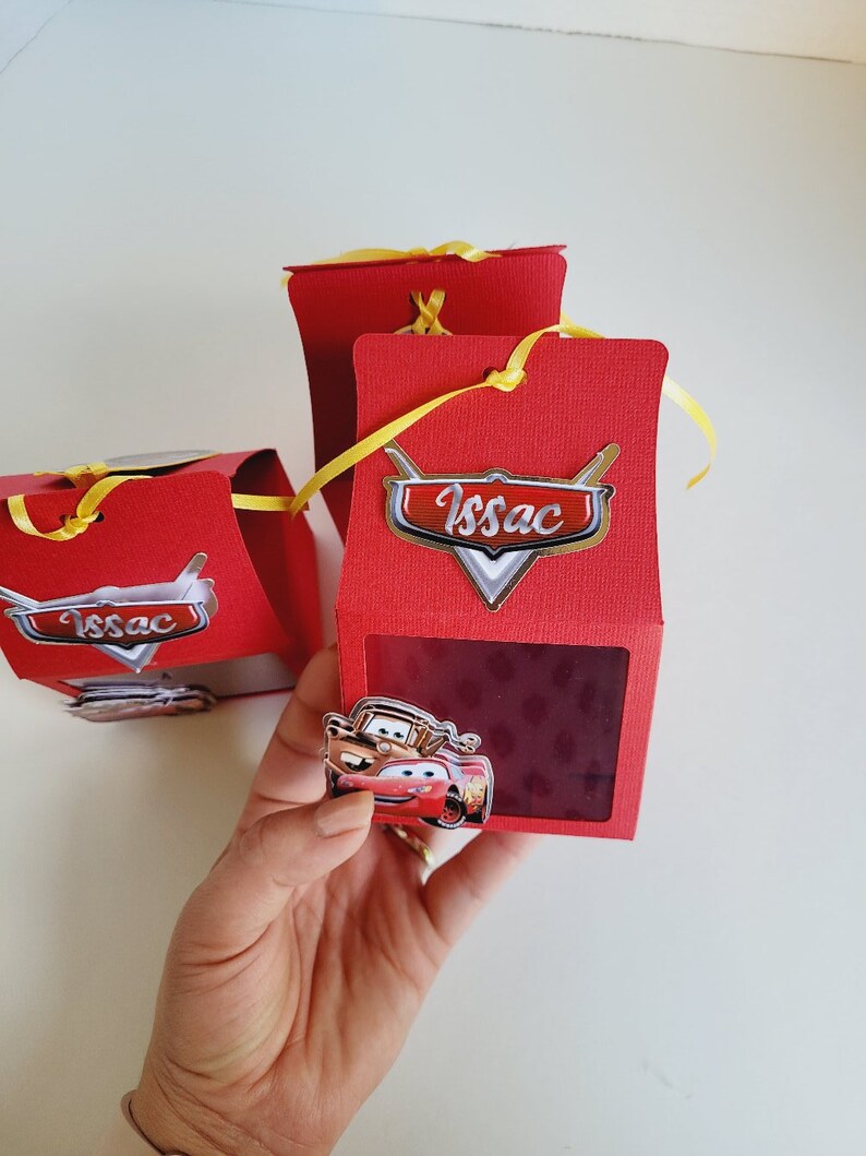 Cars Birthday Favor Boxes -cars Birthday Party-cars Treat Boxes- Cars ...