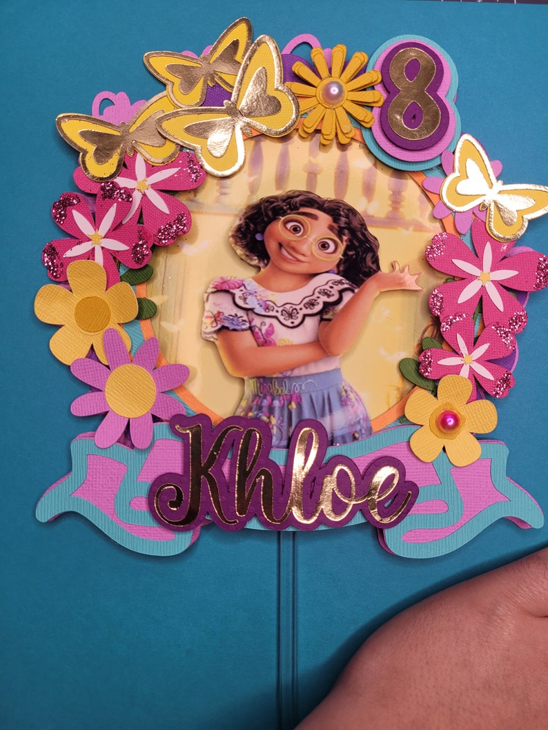 Mirabel Cake Topper / Encanto Cake Topper / Fiesta De Encanto - Etsy