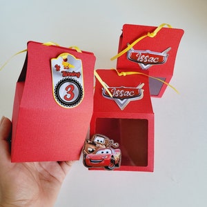 Cars Birthday Favor Boxes -cars Birthday Party-cars Treat Boxes- Cars ...